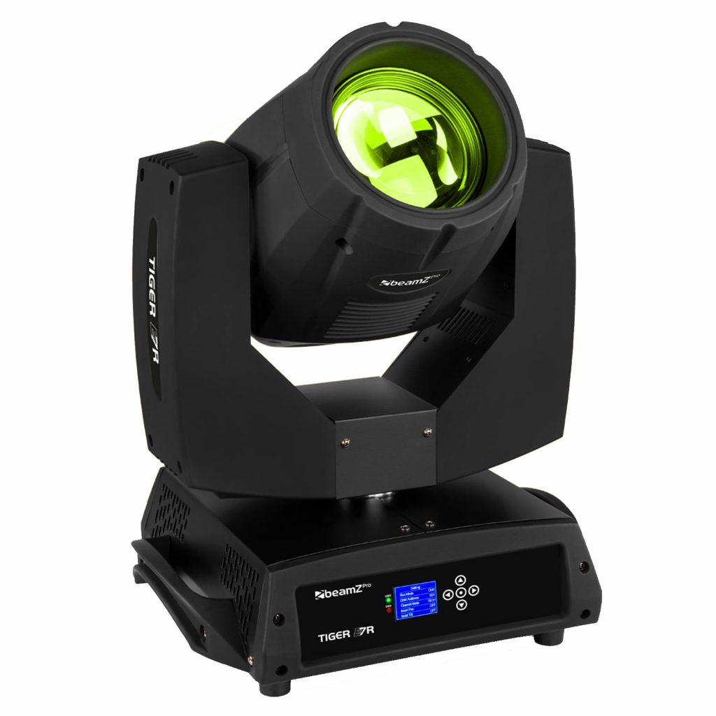 Beamz PRO Tiger E 7R Moving Head Beam DMX – AVECorp