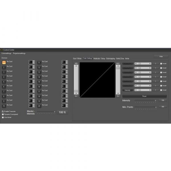 Laserworld ShowController Laser Control Software – AVECorp
