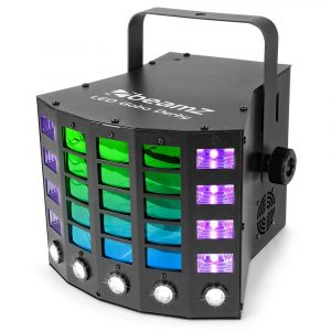 BeamZ Gobo Derby LED DJ Effect Light with UV and Strobe – AVECorp